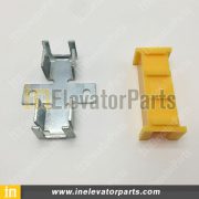 Original Otis MRL Elevator CWT Guide Shoe & Liner Complete Used for 6mm ...